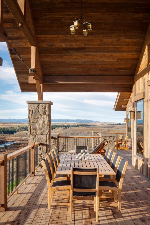 16 Fantastic Rustic Terrace Designs With Views To Go Along With The Comfort