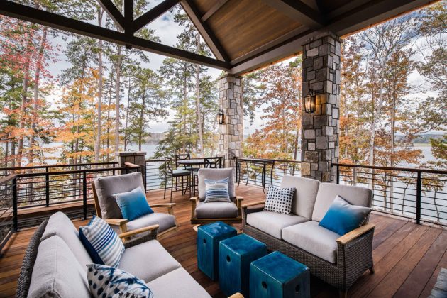 16 Fantastic Rustic Terrace Designs With Views To Go Along With The Comfort