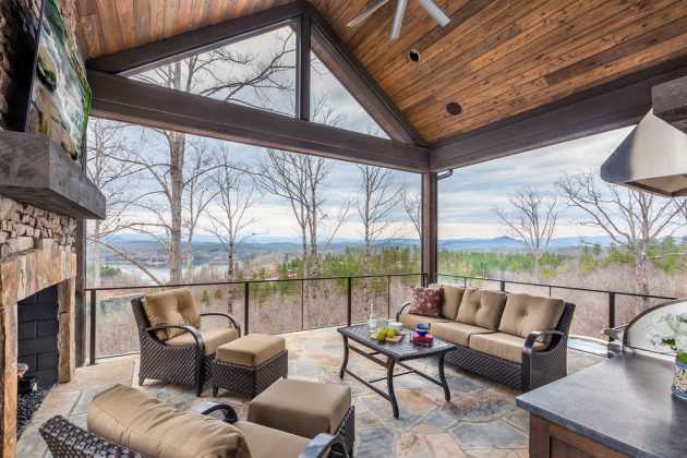 16 Fantastic Rustic Terrace Designs With Views To Go Along With The Comfort