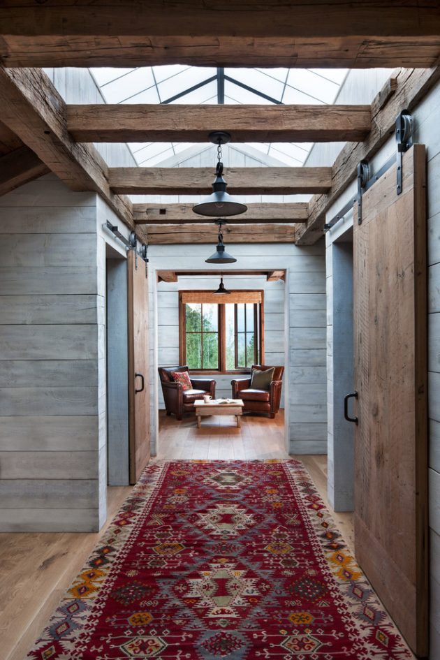 18 Beautiful Rustic Hallway Designs For Your Inspiration