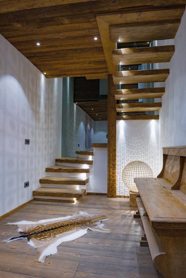 20 Graceful Rustic Staircase Designs You're Going To Love