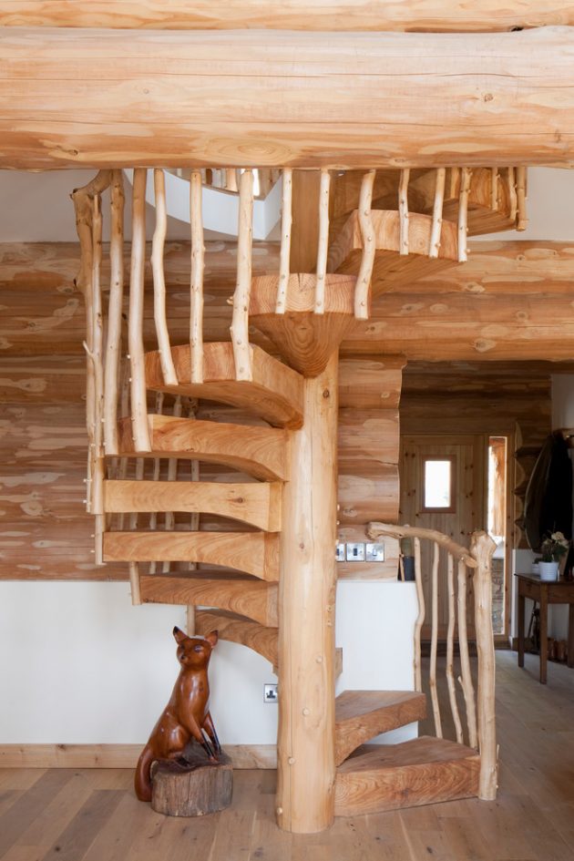20 Graceful Rustic Staircase Designs You're Going To Love