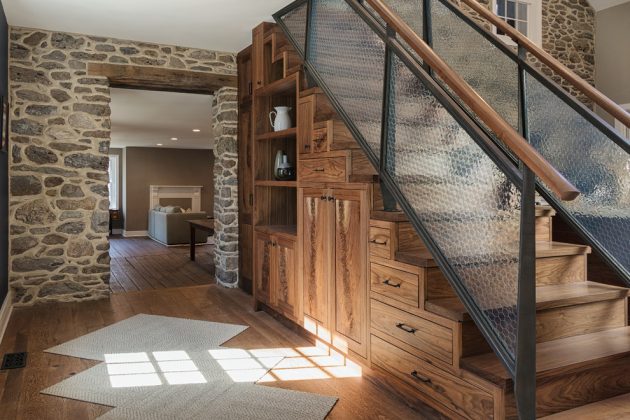 20 Graceful Rustic Staircase Designs You're Going To Love