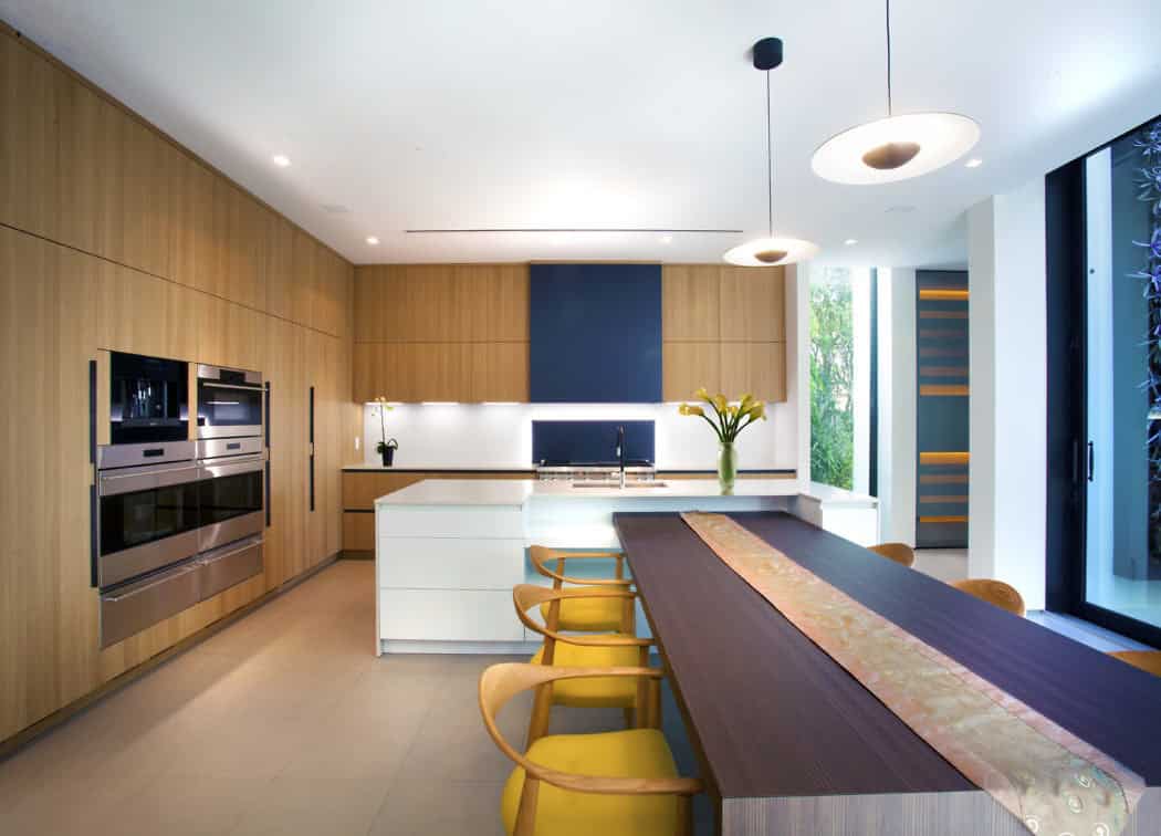 Allison Island Residence by Choeff Levy Fischman in Miami Beach, Florida