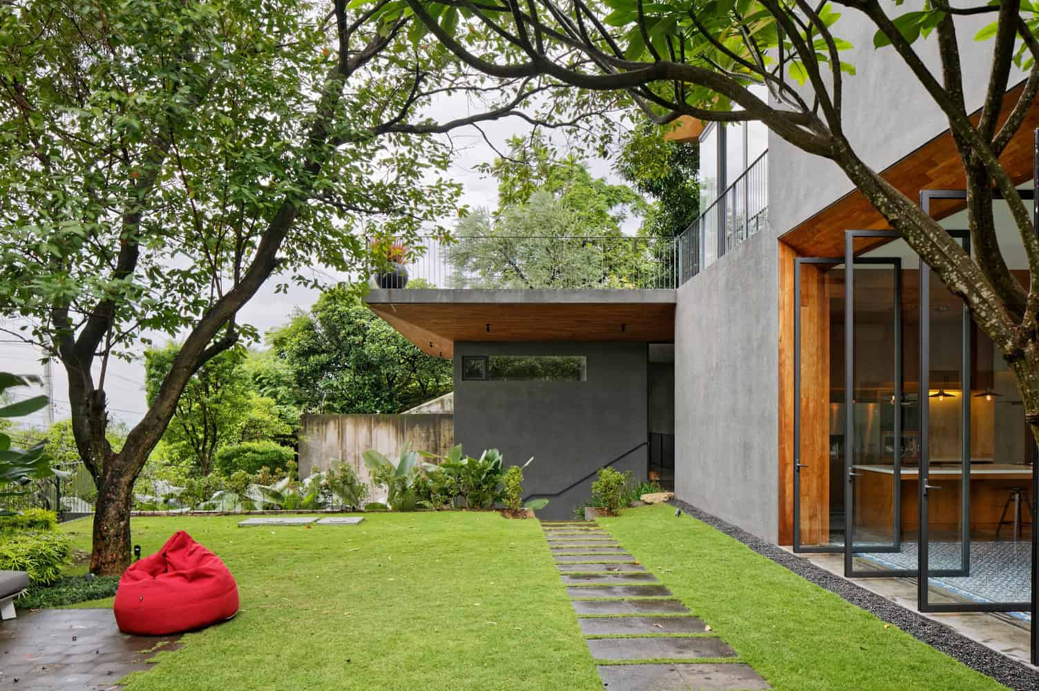 Inside Outside House by Tamara Wibowo Architects in Semarang, Indonesia