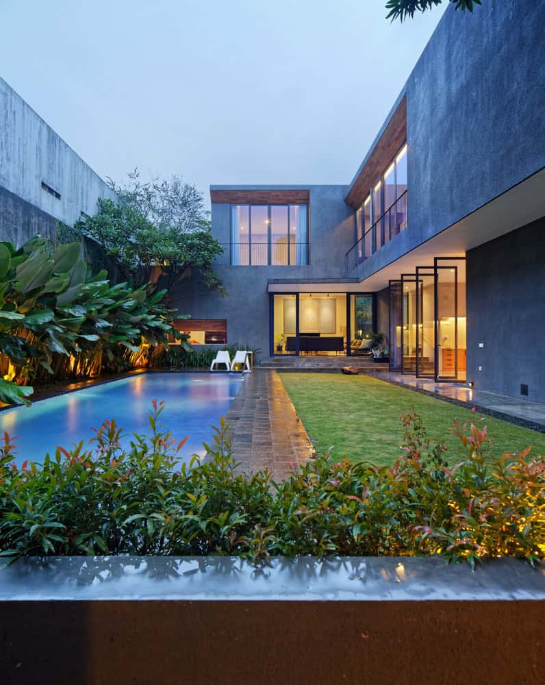 Inside Outside House by Tamara Wibowo Architects in Semarang, Indonesia