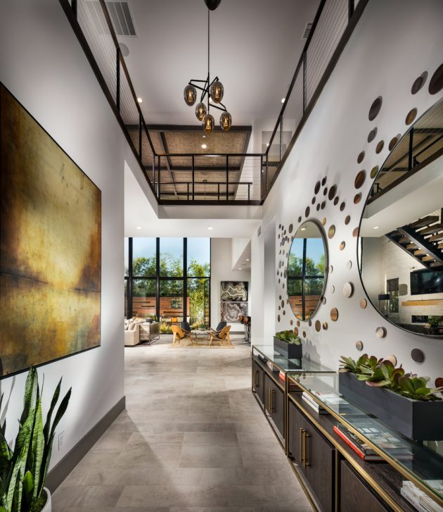 16 Beautiful Contemporary Entry Hall Interiors Designed To Give You A ...