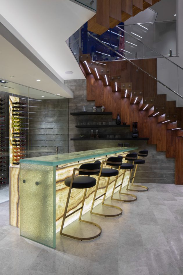20 Glorious Contemporary Home Bar Designs You'll Go Crazy For