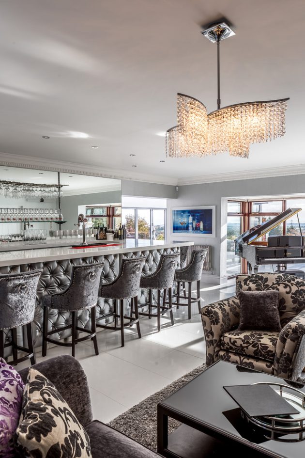 20 Glorious Contemporary Home Bar Designs You'll Go Crazy For