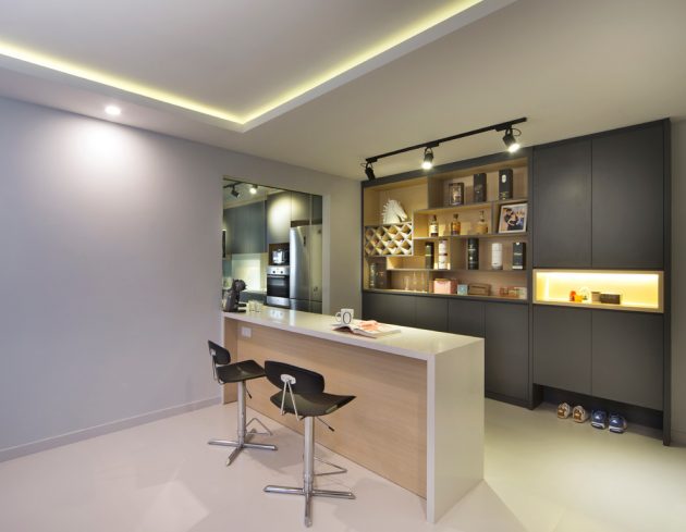 20 Glorious Contemporary Home Bar Designs You'll Go Crazy For
