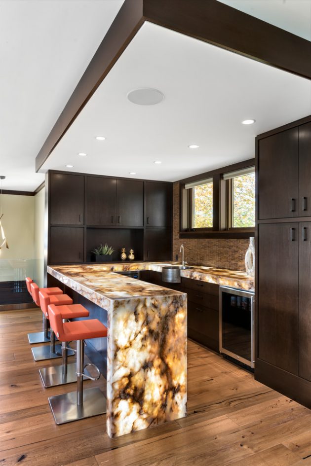 20 Glorious Contemporary Home Bar Designs You'll Go Crazy For