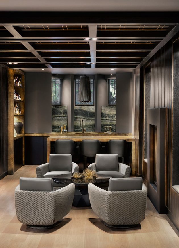 20 Glorious Contemporary Home Bar Designs You'll Go Crazy For