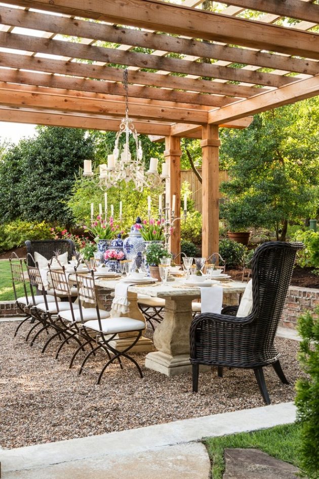 16 Dazzling Traditional Patio Designs You'll Fall In Love With