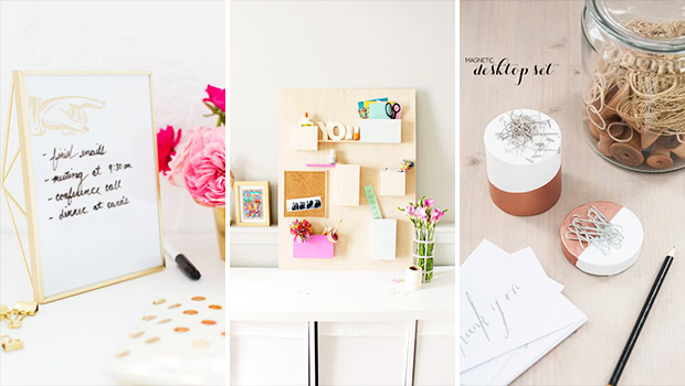 15 Creative DIY Projects To Customize And Organize Your Home Office