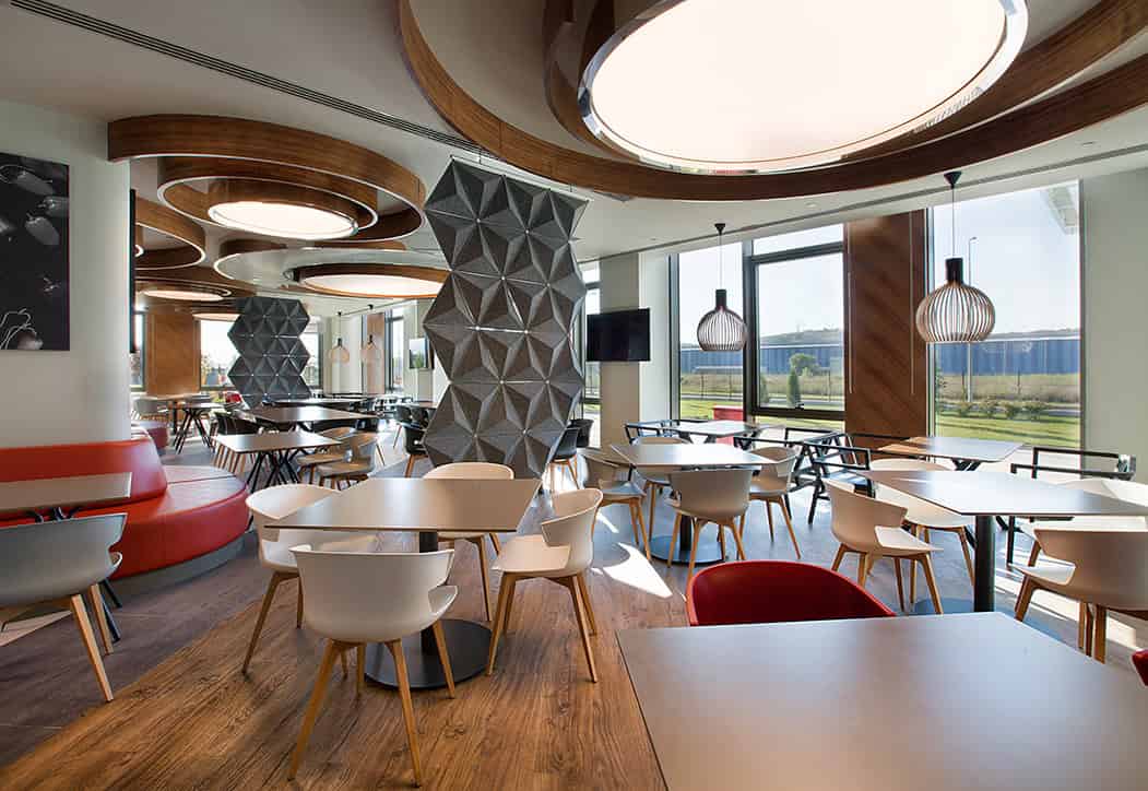 An Office Design Energized By Colors: İSPAK Flexible Packaging ...