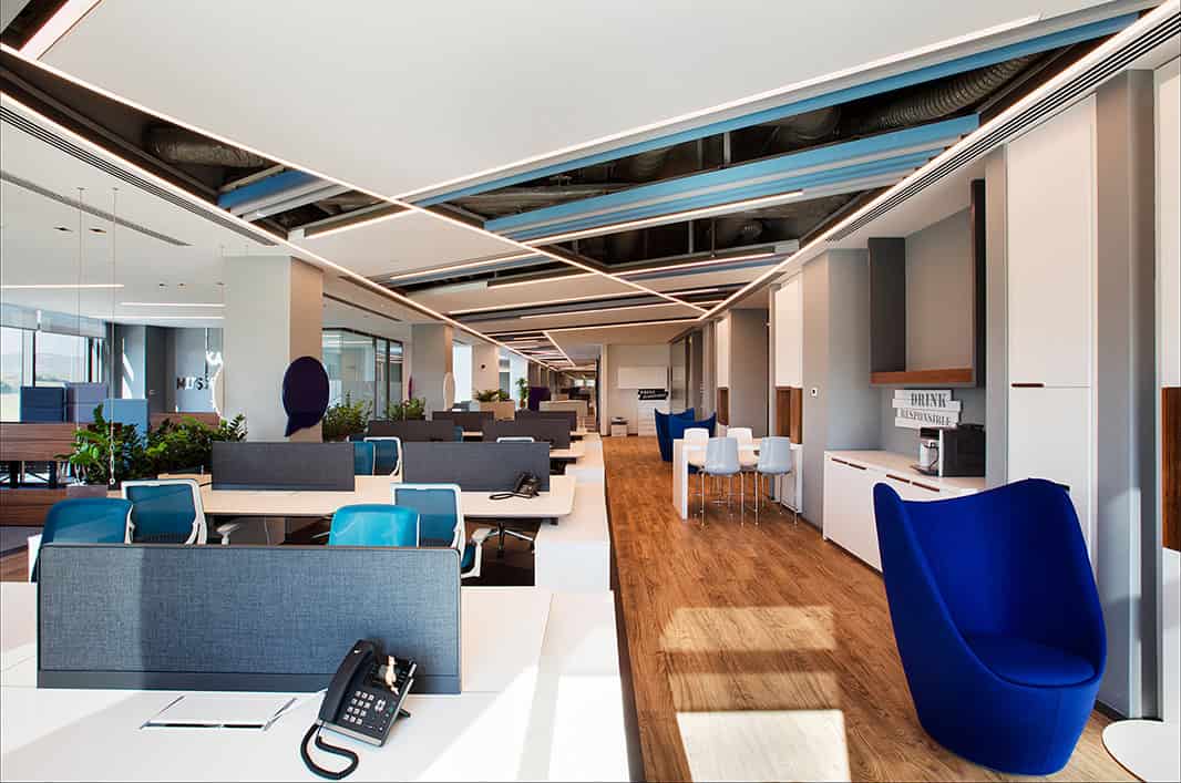 An Office Design Energized By Colors: İSPAK Flexible Packaging ...