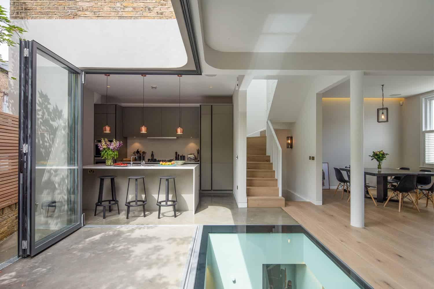 Brackenbury House by Neil Dusheiko Architects in London, UK