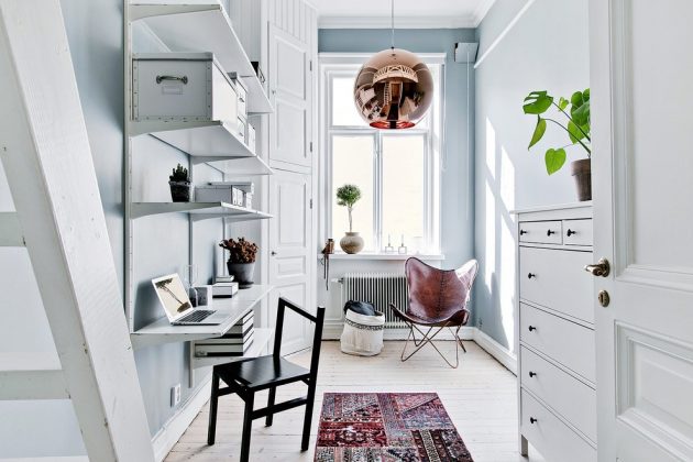 18 Brilliant Scandinavian Home Office Interiors You'd Love To Work In