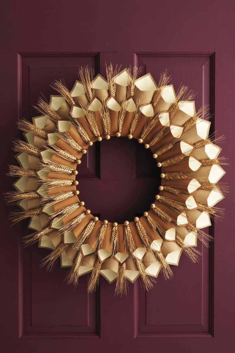 20 Absolutely Adorable DIY Thanksgiving Wreath Ideas You'll Craft Right ...