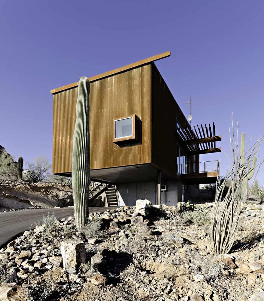 Diamond Head Mountain House by Rob Paulus Architects in Tucson, Arizona