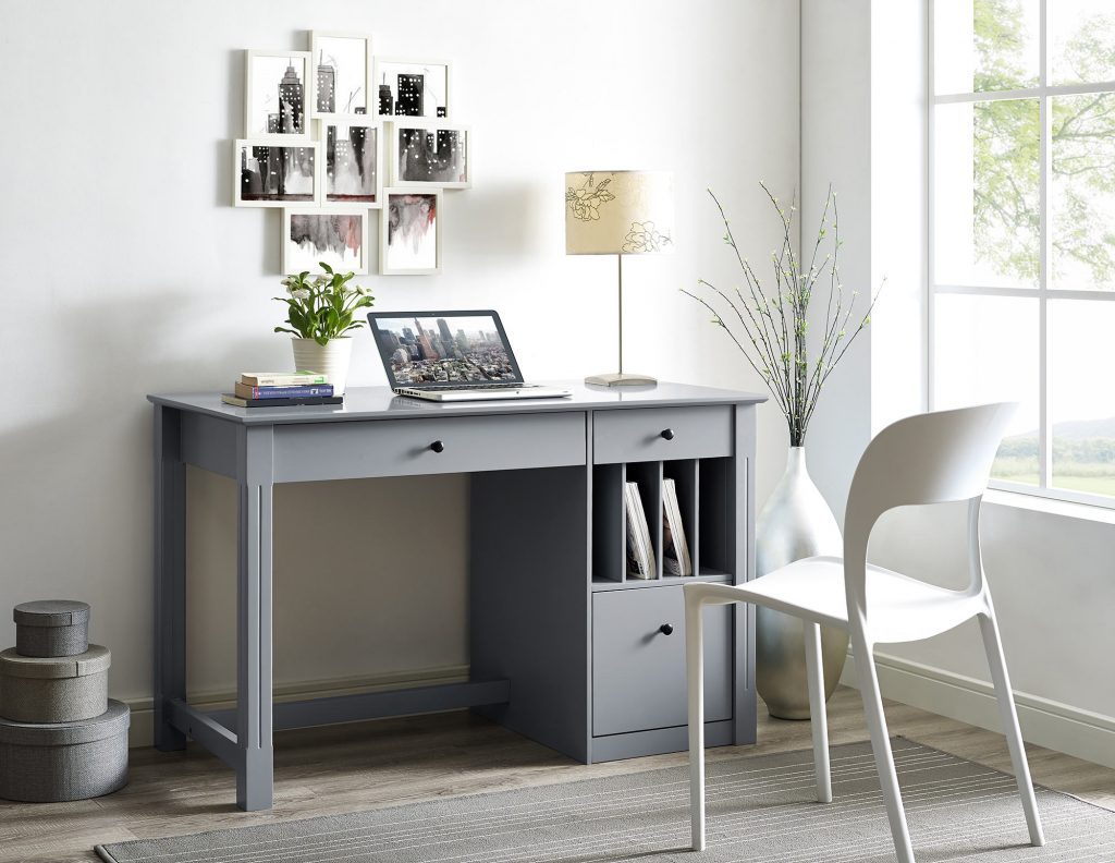 17 Timeless Ideas To Decorate Grey Home Office