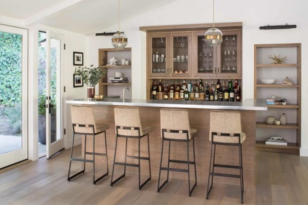 16 Ravishing Farmhouse Home Bar Interiors You Must See