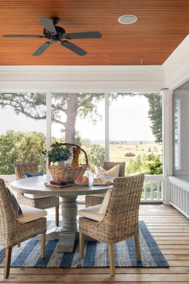 15 Irresistible Farmhouse Porch Designs You're Going To Drool Over
