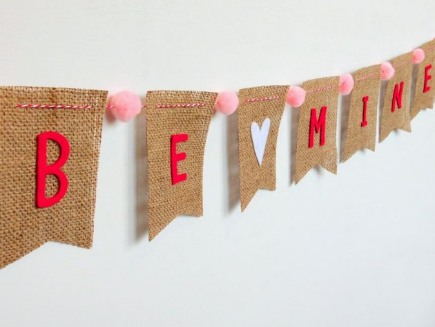 15 Sweet Handmade Valentine's Day Banner Designs To Spice Up The Atmosphere