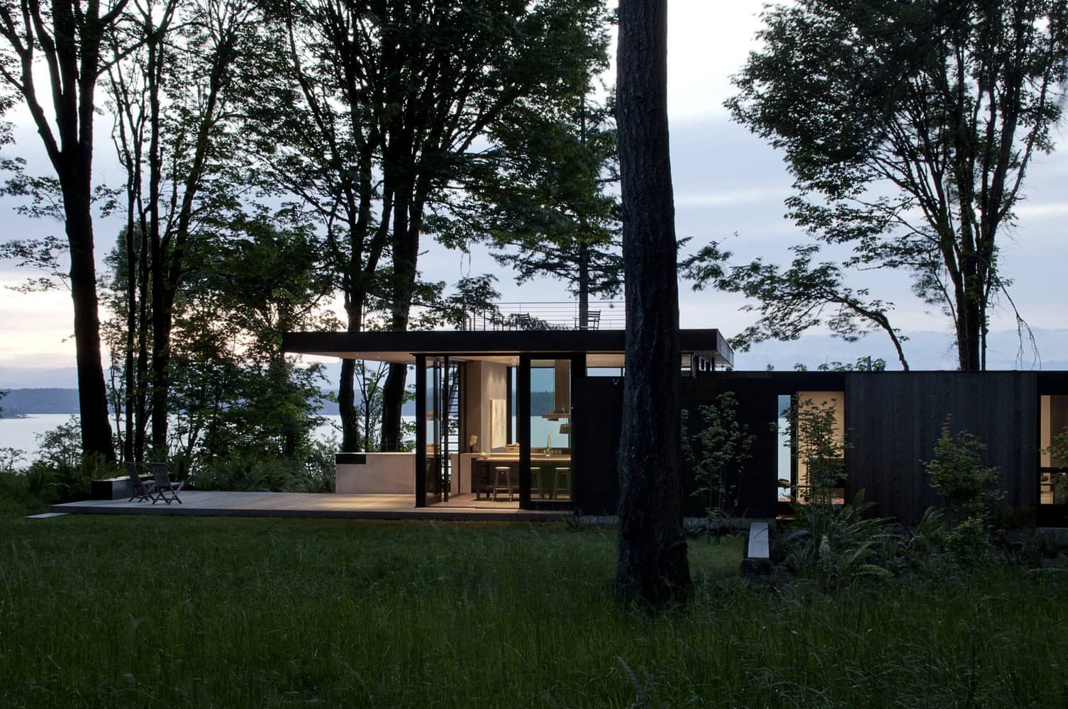 Case Inlet Retreat by MW Works in Lakebay, Washington