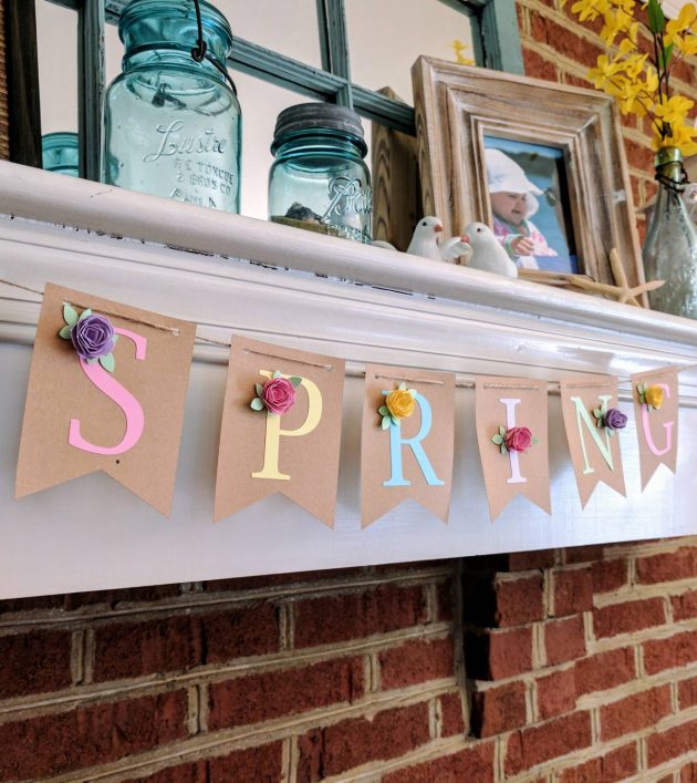 15 Beautiful Handmade Spring Banner Designs Your Decor Needs