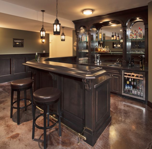 15 Intriguing Victorian Home Bar Designs With A Touch of Luxury