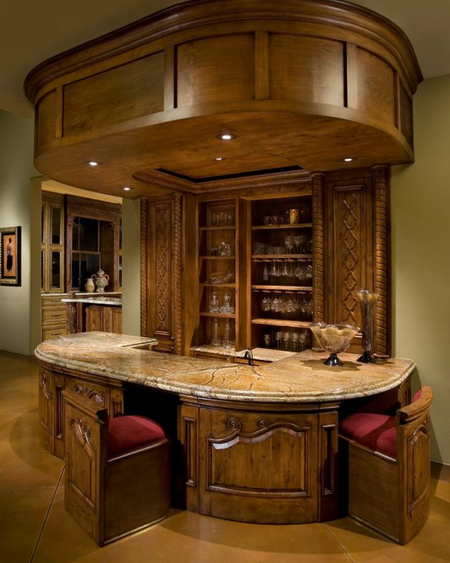 15 Intriguing Victorian Home Bar Designs With A Touch of Luxury
