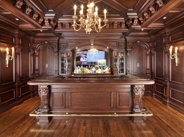 15 Intriguing Victorian Home Bar Designs With A Touch of Luxury