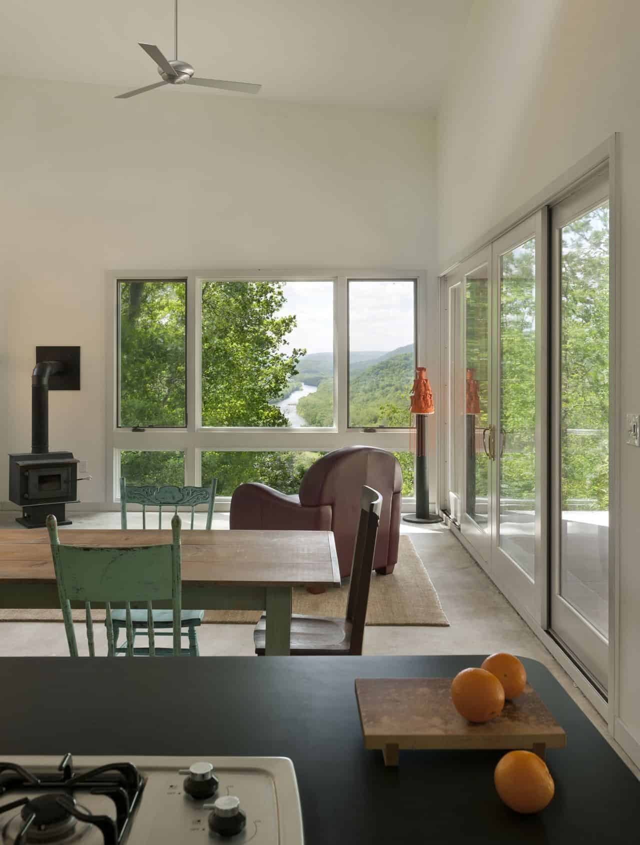 Ridge House by GriD Architects in Berkeley Springs, West Virginia