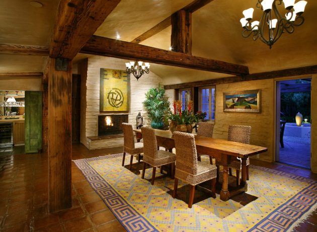 18 Phenomenal Southwestern Dining Room Interiors You've Got To See