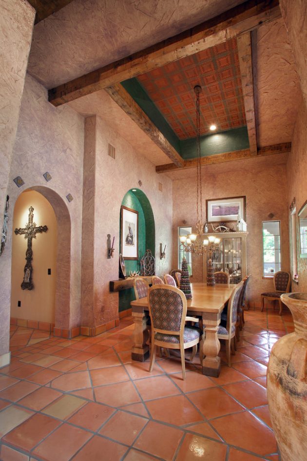 18 Phenomenal Southwestern Dining Room Interiors You've Got To See
