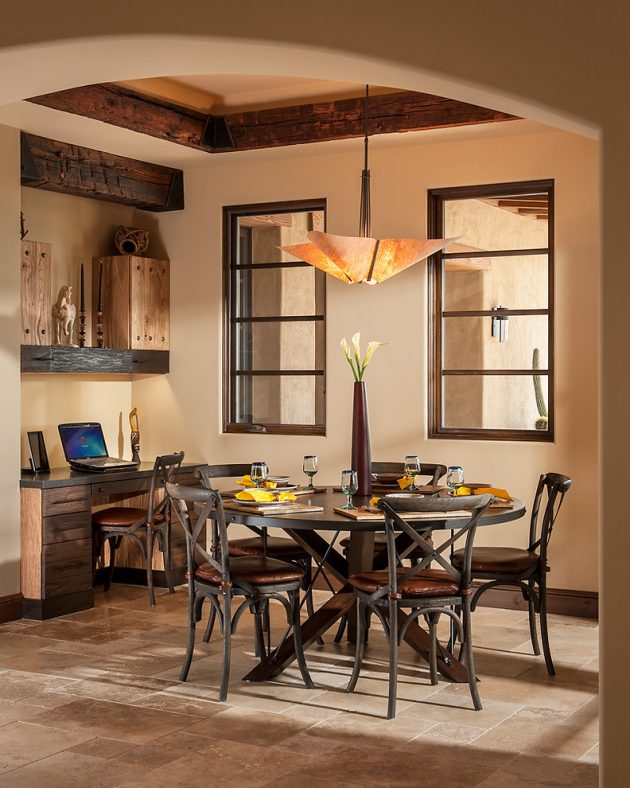 18 Phenomenal Southwestern Dining Room Interiors You've Got To See