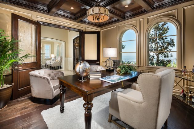 15 Dazzling Mediterranean Home Office Designs You'll Work Overtime In