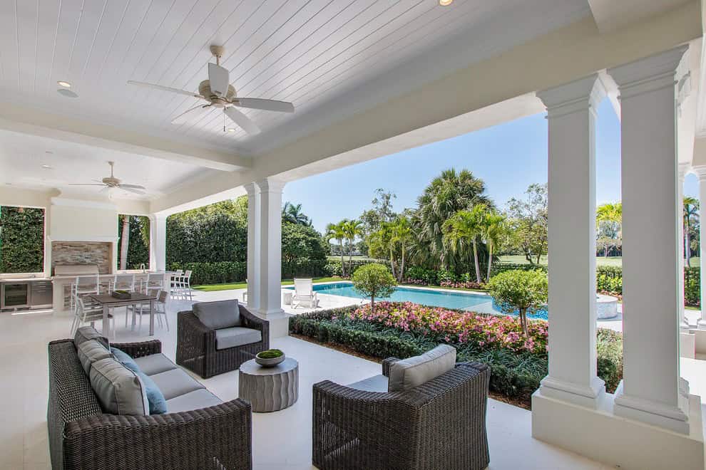 17 Posh Mediterranean Porch Designs That Abound With Elegance