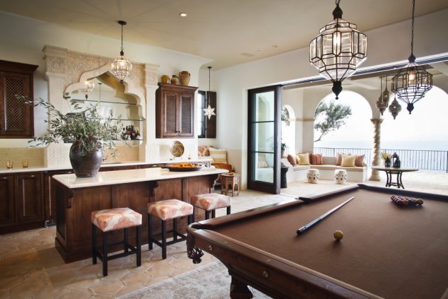 18 Splendid Mediterranean Home Bar Designs For The Ultimate Luxury ...