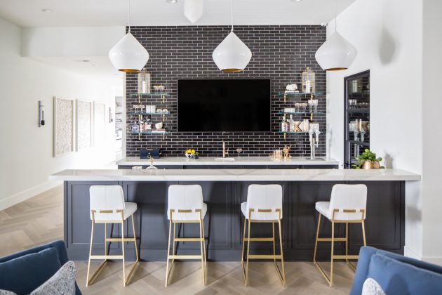 18 Splendid Mediterranean Home Bar Designs For The Ultimate Luxury ...