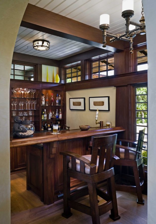 14 Fantastic Tropical Home Bar Designs You Can't Resist