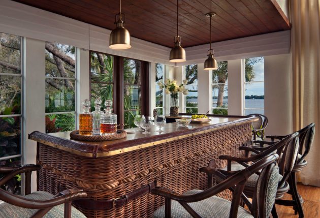 14 Fantastic Tropical Home Bar Designs You Can't Resist