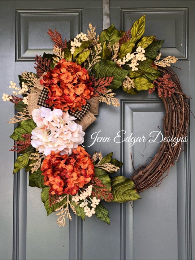 15 Charming Handmade Fall Wreath Designs To Greet The Season