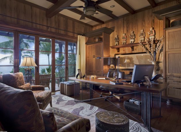 18 Impressive Tropical Home Office Designs You Could Work Forever In