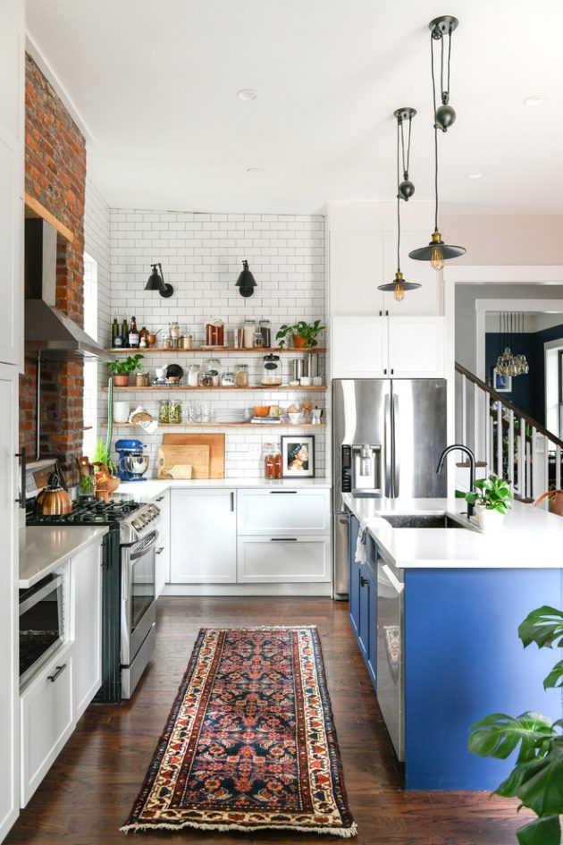 15 Lovely Eclectic Kitchen Designs You'll Fall In Love With