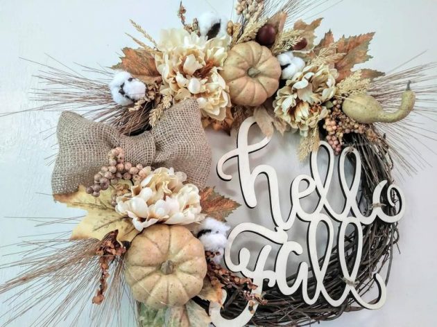 18 Inviting Natural Fall Wreath Designs To Refresh Your Decor This Season
