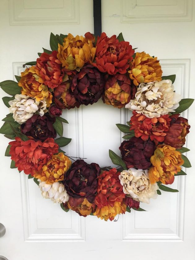 18 Inviting Natural Fall Wreath Designs To Refresh Your Decor This Season