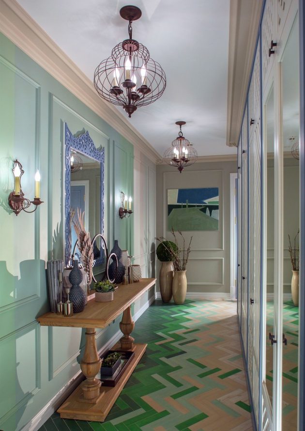 15 Dashing Eclectic Hallway Designs That Will Thrill You With Creativity