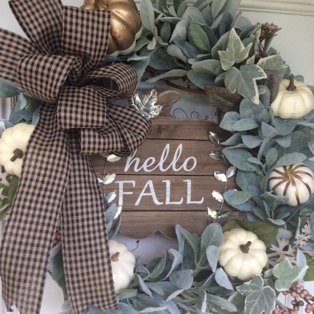 15 Vibrant Handmade Fall Wreath Designs Your Front Door Needs